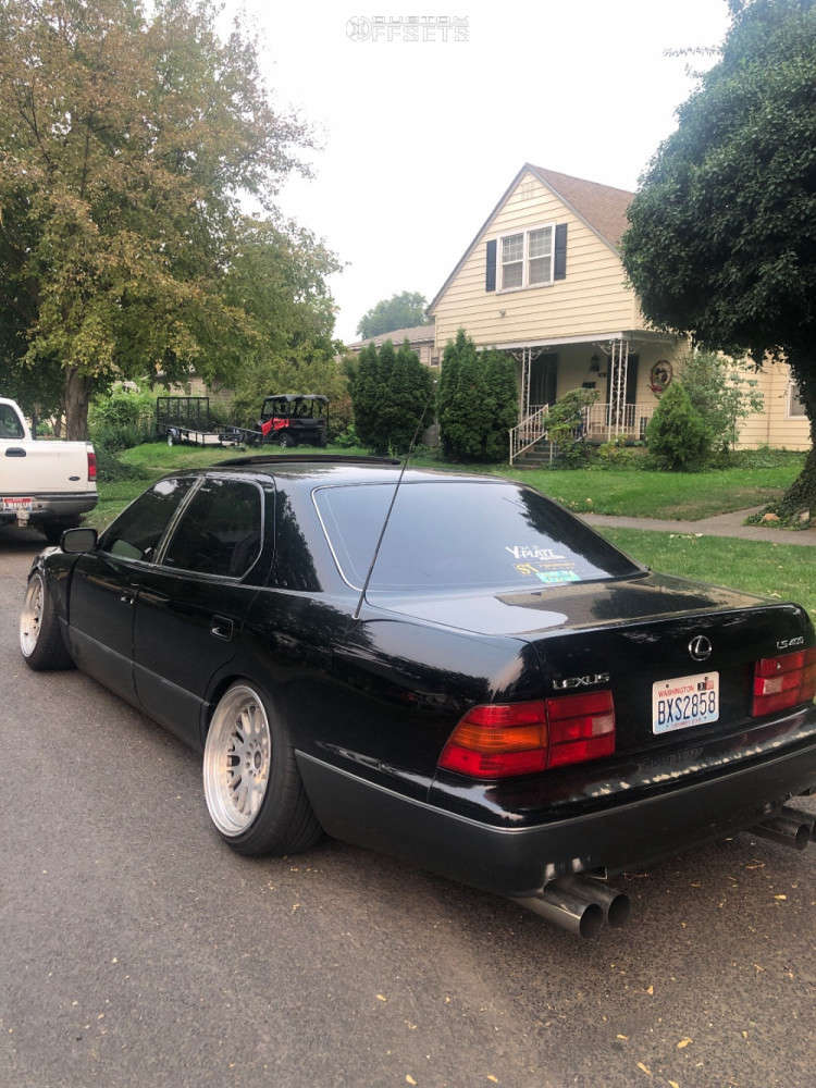 1996 Lexus LS400 with 18x10.5 20 Varrstoen Es7 and 225/40R18 Nokian ...