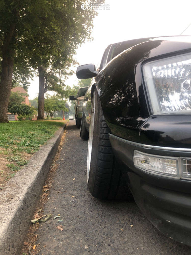 1996 Lexus LS400 with 18x10.5 20 Varrstoen Es7 and 225/40R18 Nokian ...