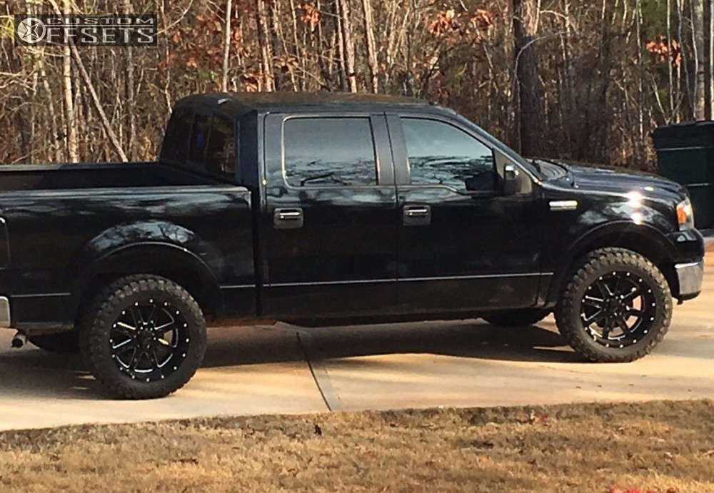 2006 Ford F-150 with 20x10 -19 Tuff T15 and 33/12.5R20 Atturo Trail ...