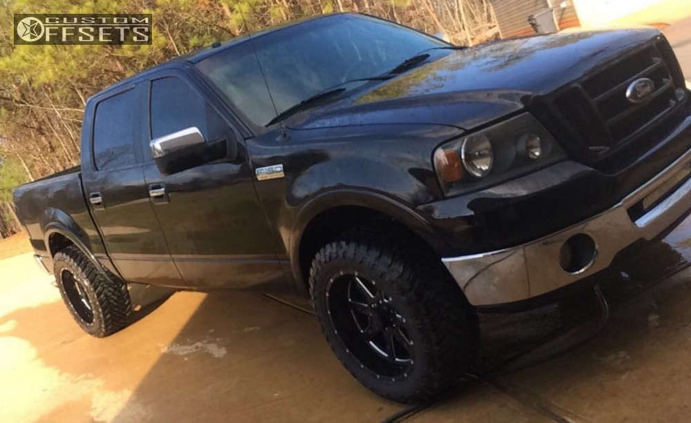 2006 Ford F-150 with 20x10 -19 Tuff T15 and 33/12.5R20 Atturo Trail ...