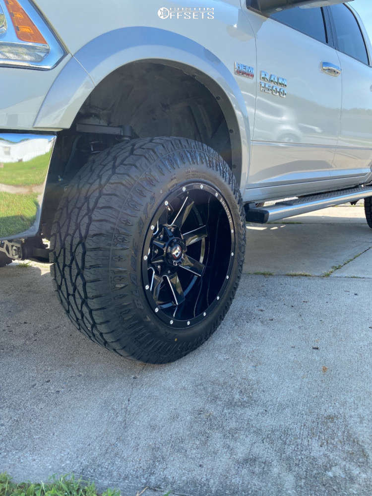 2016 Ram 1500 with 20x12 -44 Ballistic Rage and 35/12.5R20 Atturo Trail ...