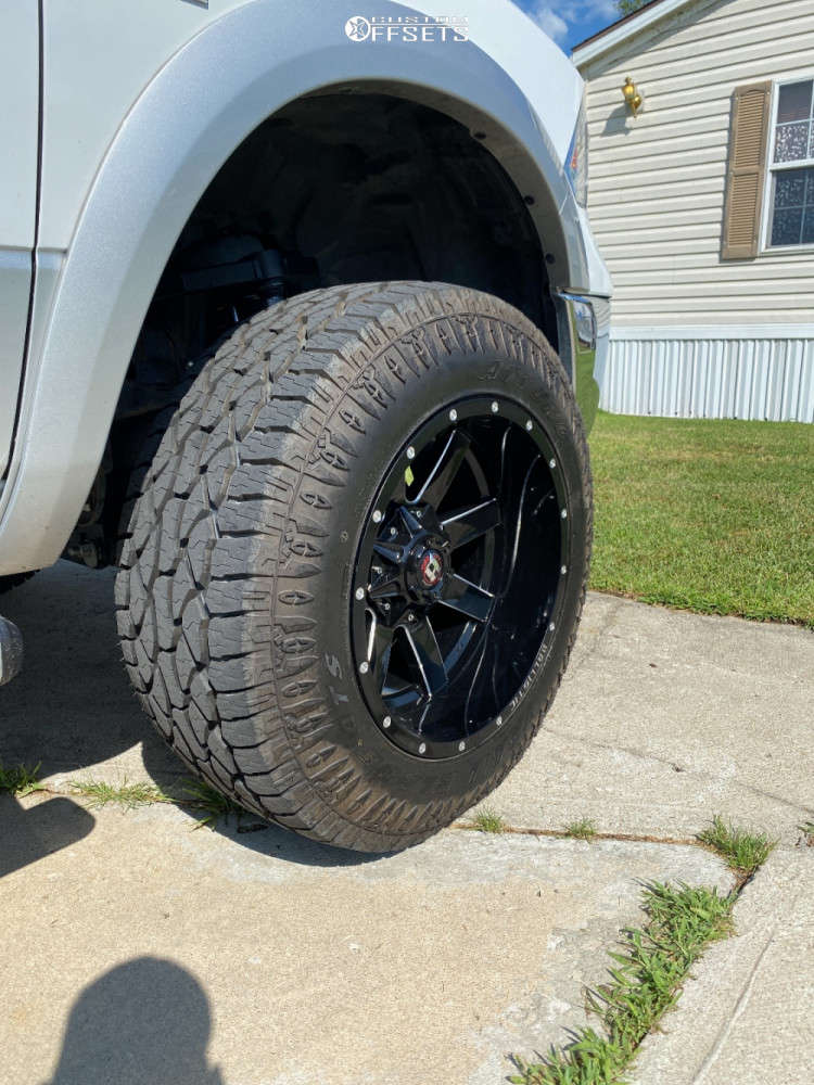 2016 Ram 1500 with 20x12 -44 Ballistic Rage and 35/12.5R20 Atturo Trail ...