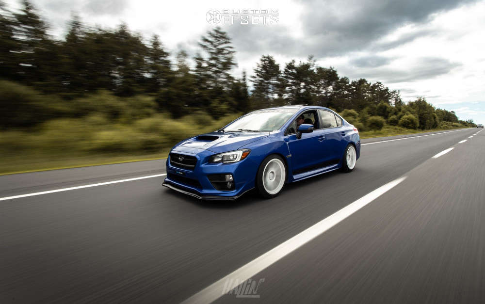 2017 Subaru WRX with 18x9.5 33 Superspeed Rf03rr and 245/40R18 ...