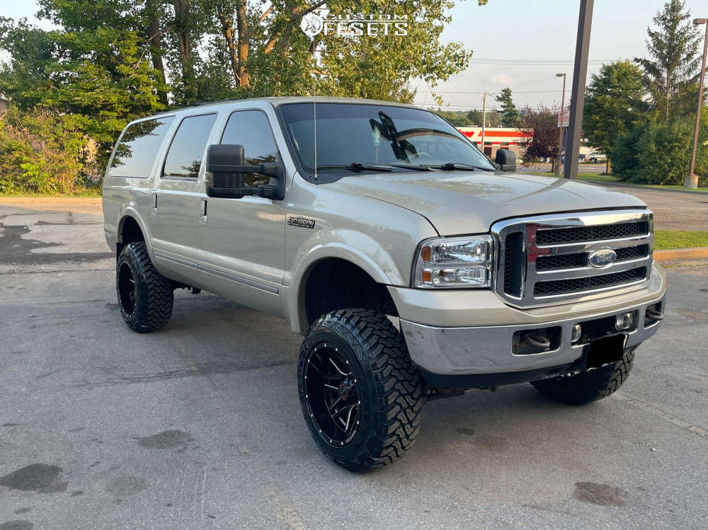 2004 Ford Excursion with 20x12 -44 Wicked Offroad W903 and 35/12.5R20 ...