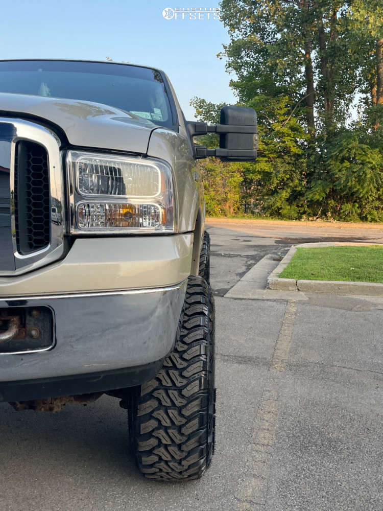 2004 Ford Excursion with 20x12 -44 Wicked Offroad W903 and 35/12.5R20 ...