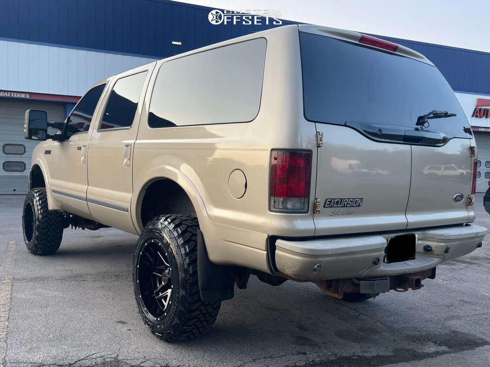 2004 Ford Excursion with 20x12 -44 Wicked Offroad W903 and 35/12.5R20 ...