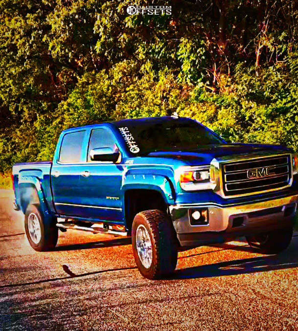 2015 GMC Sierra 1500 with 20x10 -12 LRG 104 and 35/12.5R20 Mickey ...