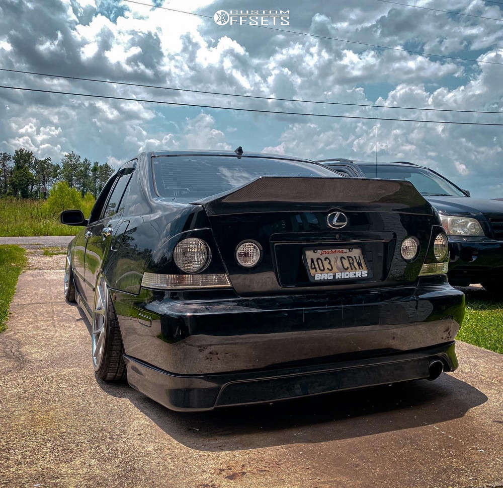 2002 Lexus IS300 with 19x9.5 20 Ferrada FR2 and 215/35R19 Atlas Force ...