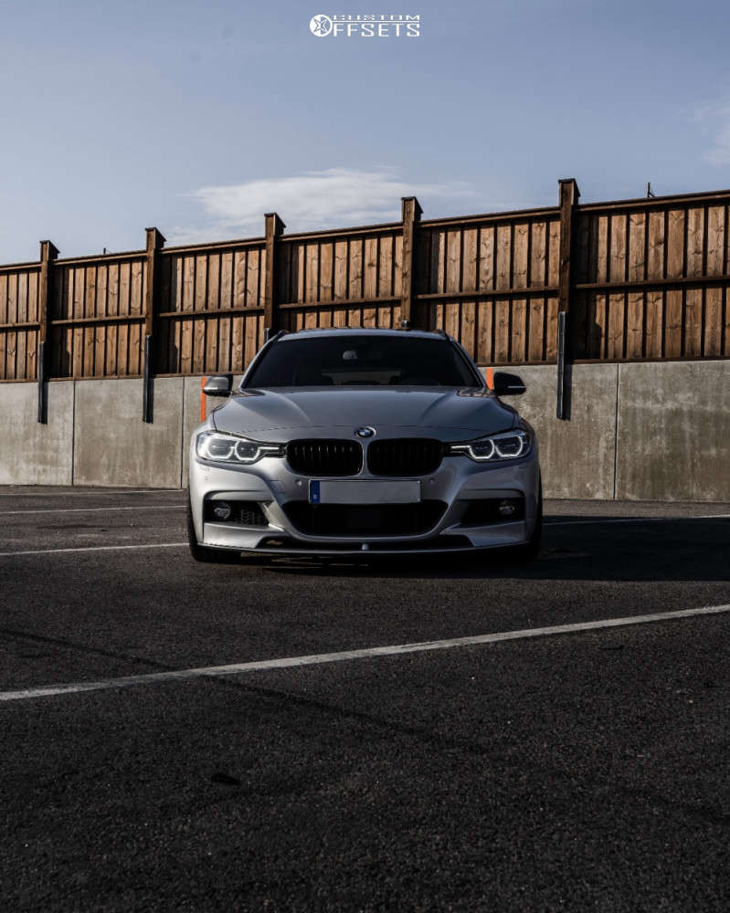 2017 BMW 340i XDrive with 19x9.5 35 Japan Racing Sl01 and 265/35R19 ...