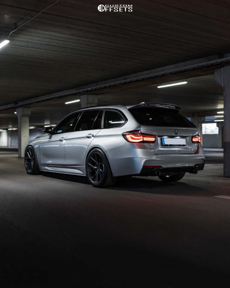 2017 BMW 340i XDrive with 19x9.5 35 Japan Racing Sl01 and 265/35R19 ...