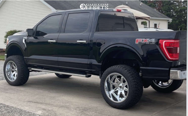 2021 Ford F-150 with 22x12 -44 Fuel Hammer and 35/12.5R22 Fuel Gripper At and Suspension Lift 8 ...