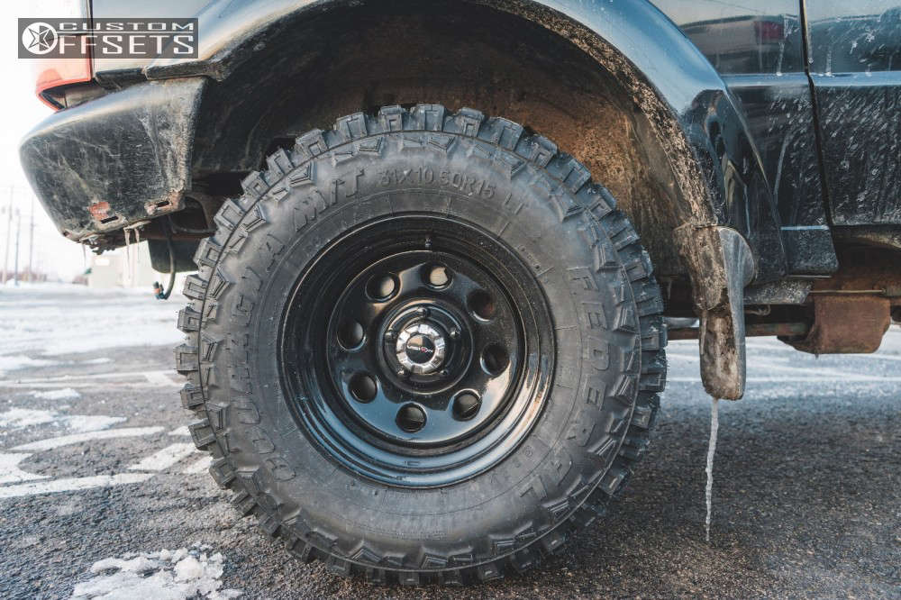 1999 Ford Ranger with 15x8 -29 Vision Soft 8 and 31/10.5R15 Federal ...