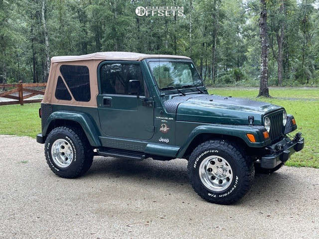 1999 Jeep Wrangler with 15x10 -47 Pro Comp 69 and 31/10.5R15 BFGoodrich ...
