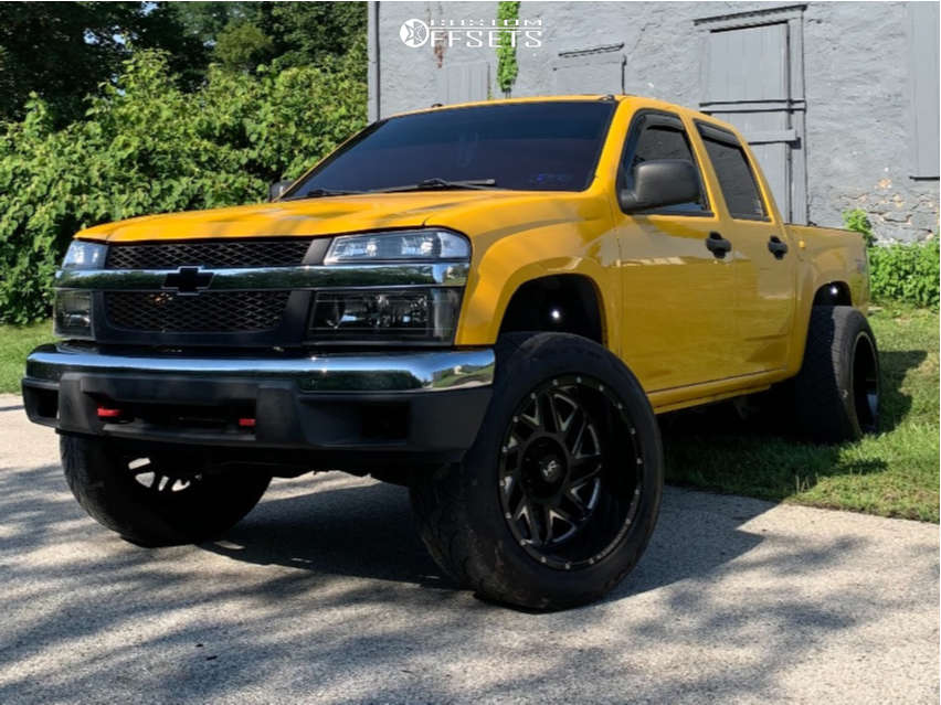 2006 Chevrolet Colorado with 20x12 -44 Hardrock Bones Xposed and 305 ...