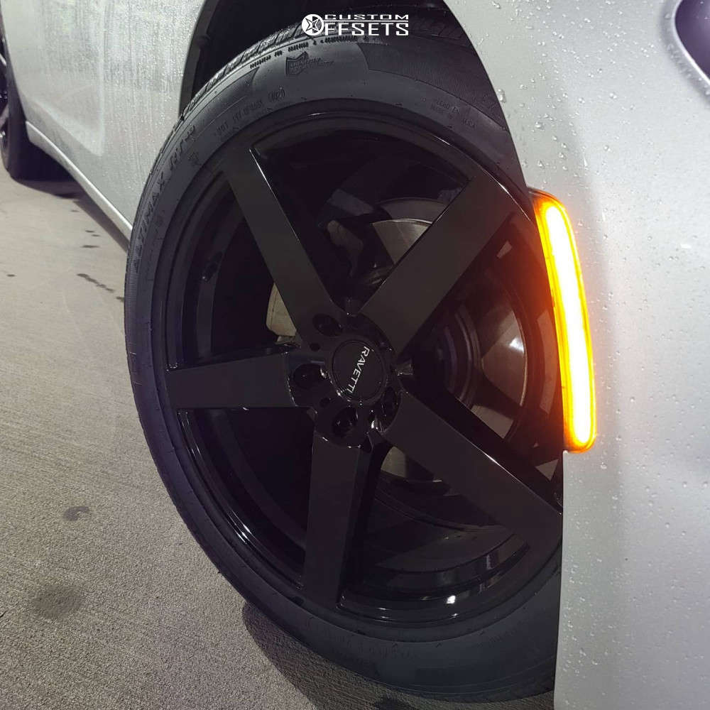 2019 Dodge Charger with 20x8.5 15 Ravetti M13 and 245/50R20 General ...