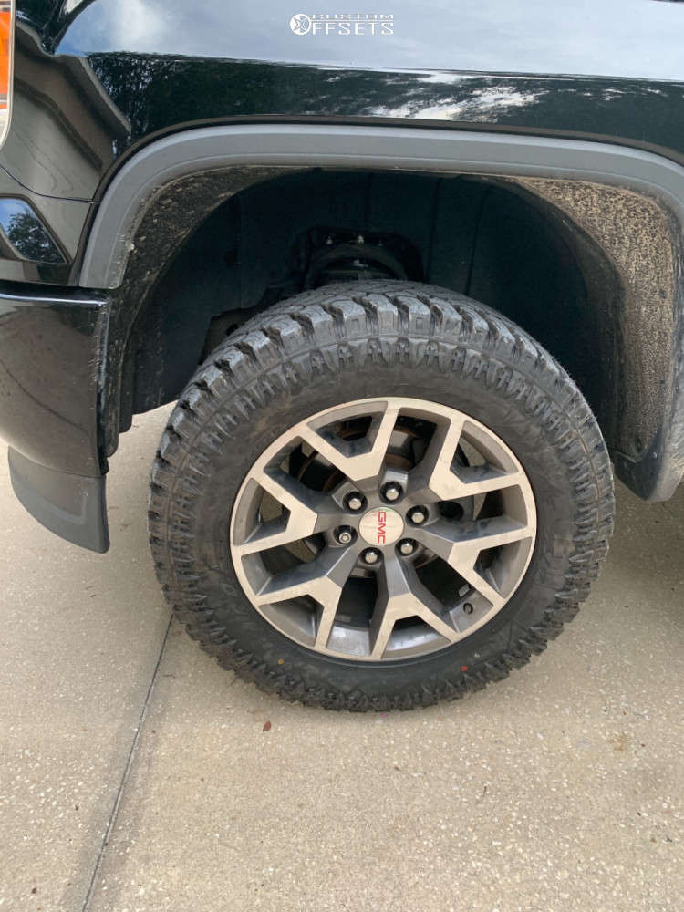 2015 GMC Sierra 1500 with 20x9 27 OE Performance 121 and 305/55R20 ...