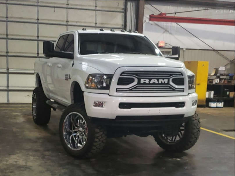 2018 Ram 2500 with 24x12 -44 Ultra Hunter and 38/13.5R24 Atturo Trail ...