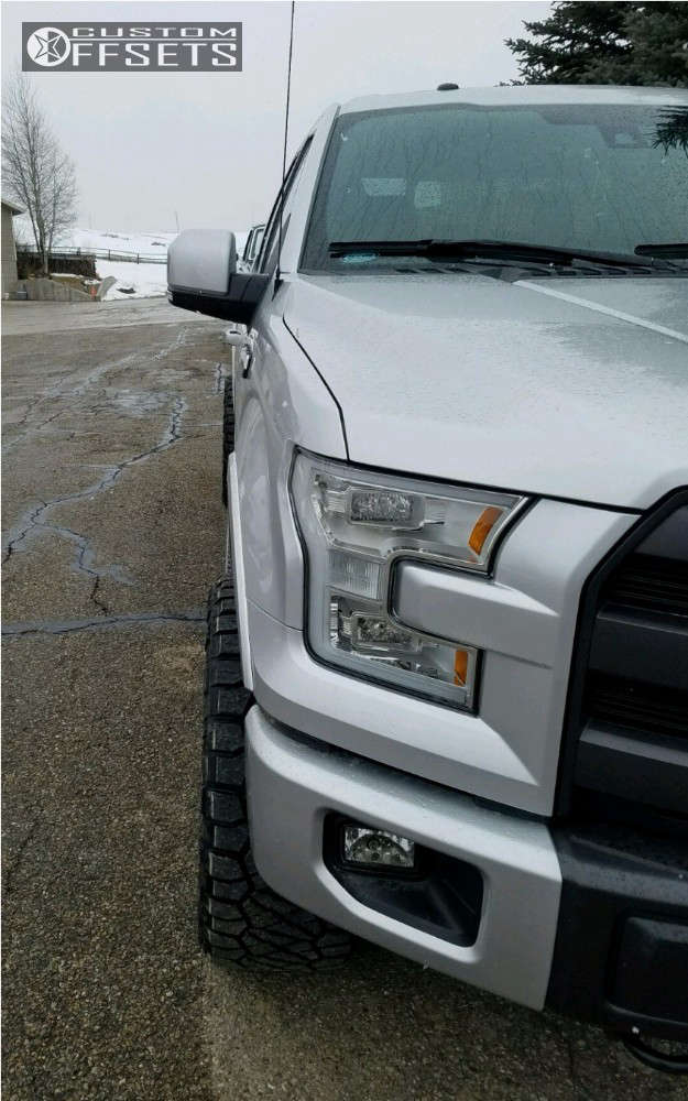 2015 Ford F-150 with 20x10 -12 Fuel Coupler and 295/55R20 Nitto Ridge ...
