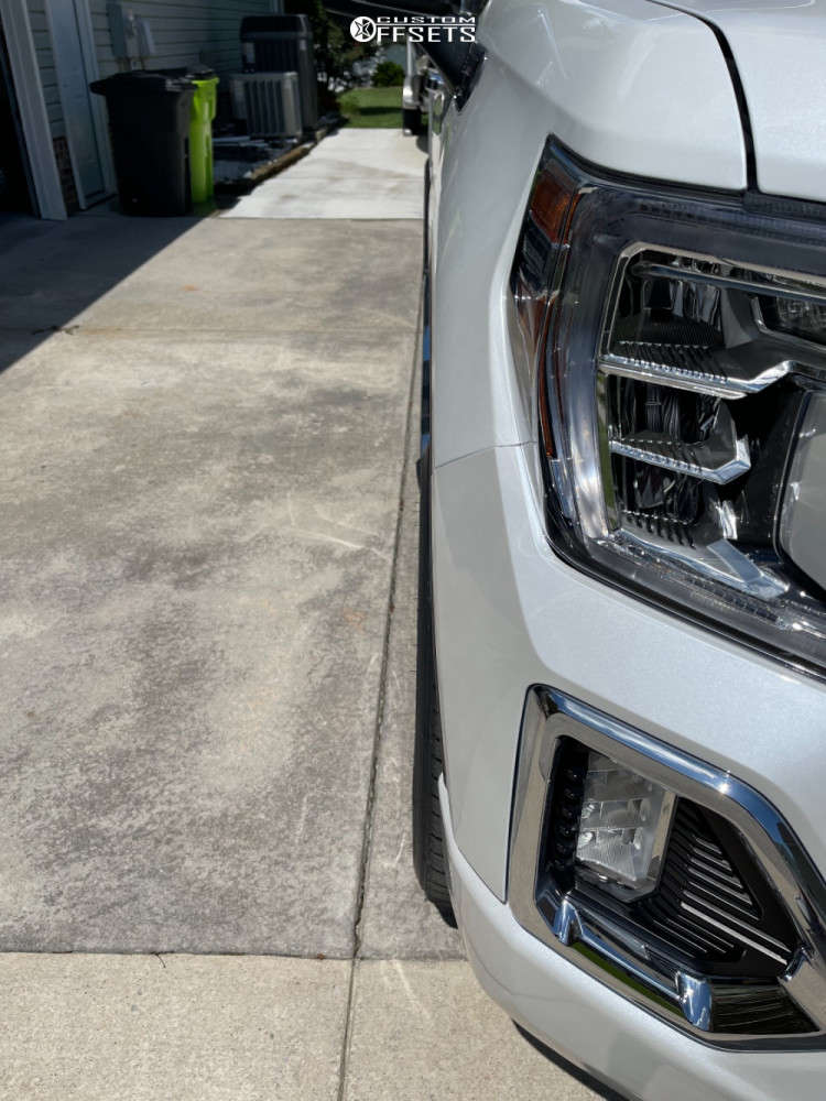 2021 GMC Sierra 1500 with 22x10 10 Gear Off-Road Ratio and 285/45R22 ...