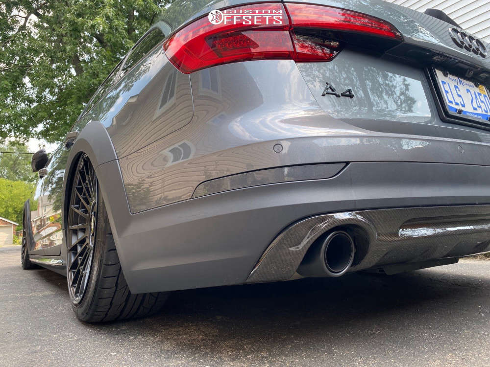 2017 Audi A4 Allroad with 20x10 35 Rotiform Las-r and 255/35R20 Nitto ...