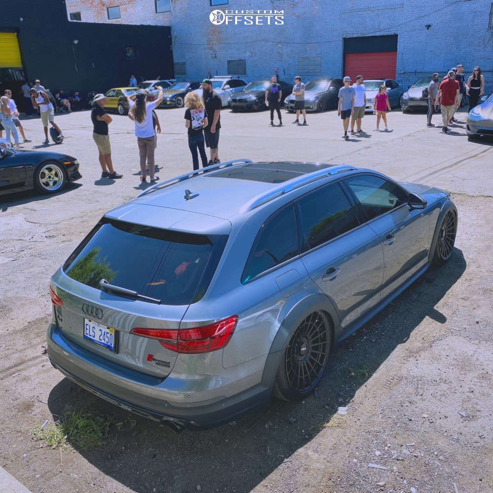 2017 Audi A4 Allroad with 20x10 35 Rotiform Las-r and 255/35R20 Nitto ...