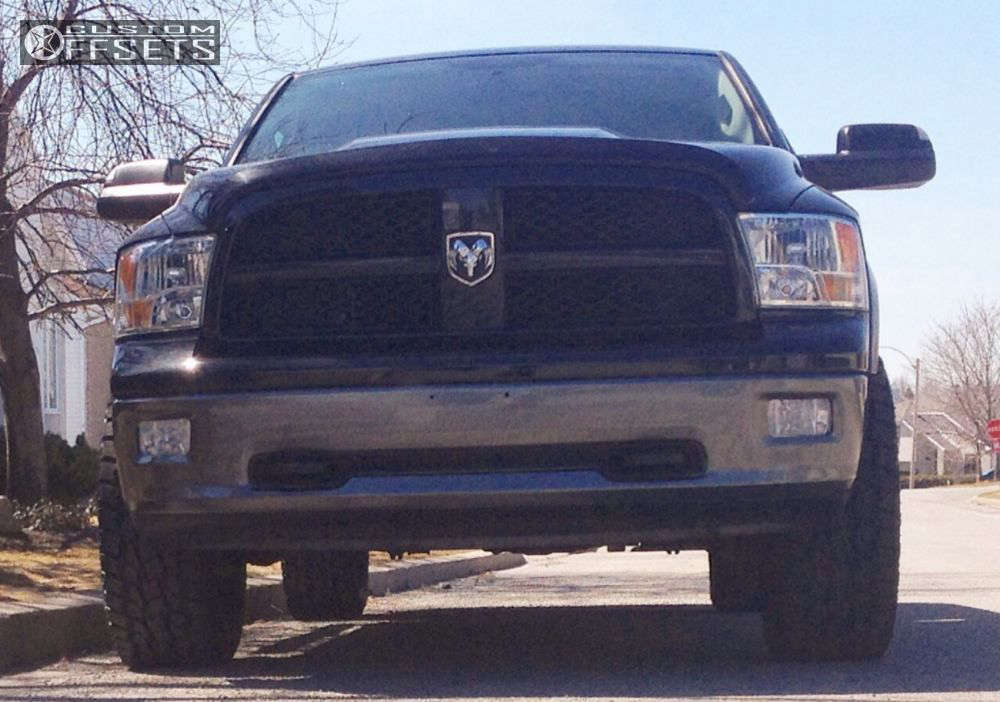 2010 Ram 1500 with 20x9 -12 Mayhem Tank and 35/12.5R20 Toyo Tires Open ...