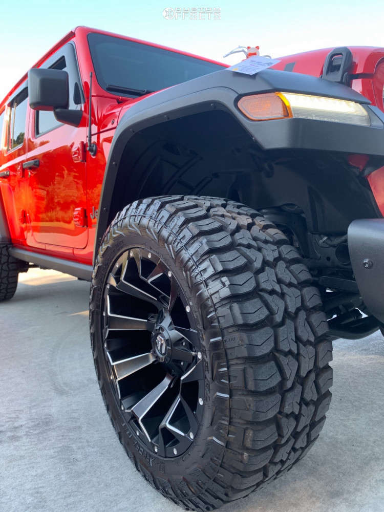 2019 Jeep Wrangler with 20x10 -18 Fuel Assault D546 and 33/12.5R20 ...