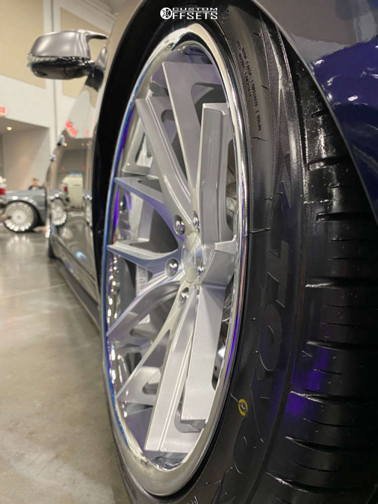 2019 INFINITI Q70 with 20x10.5 28 Ferrada FR2 and 275/40R20 Toyo Tires ...