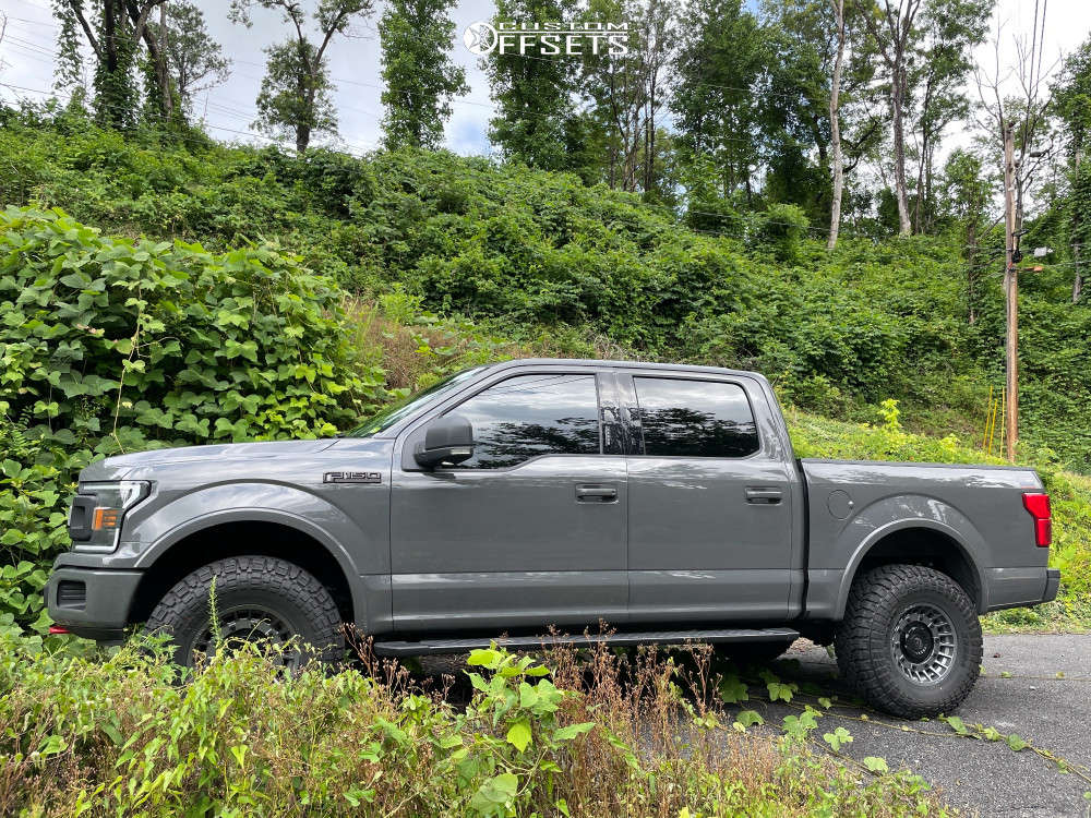 2020 Ford F-150 with 17x9 1 Fuel Militia and 35/12.5R17 Kenda Klever R ...