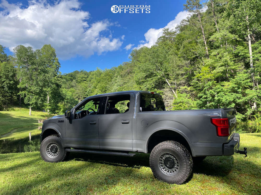 2020 Ford F-150 with 17x9 1 Fuel Militia and 35/12.5R17 Kenda Klever R ...