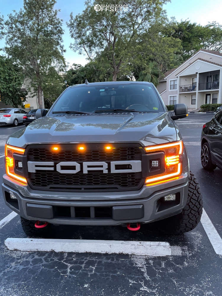 2020 Ford F-150 with 17x9 1 Fuel Militia and 35/12.5R17 Kenda Klever R ...