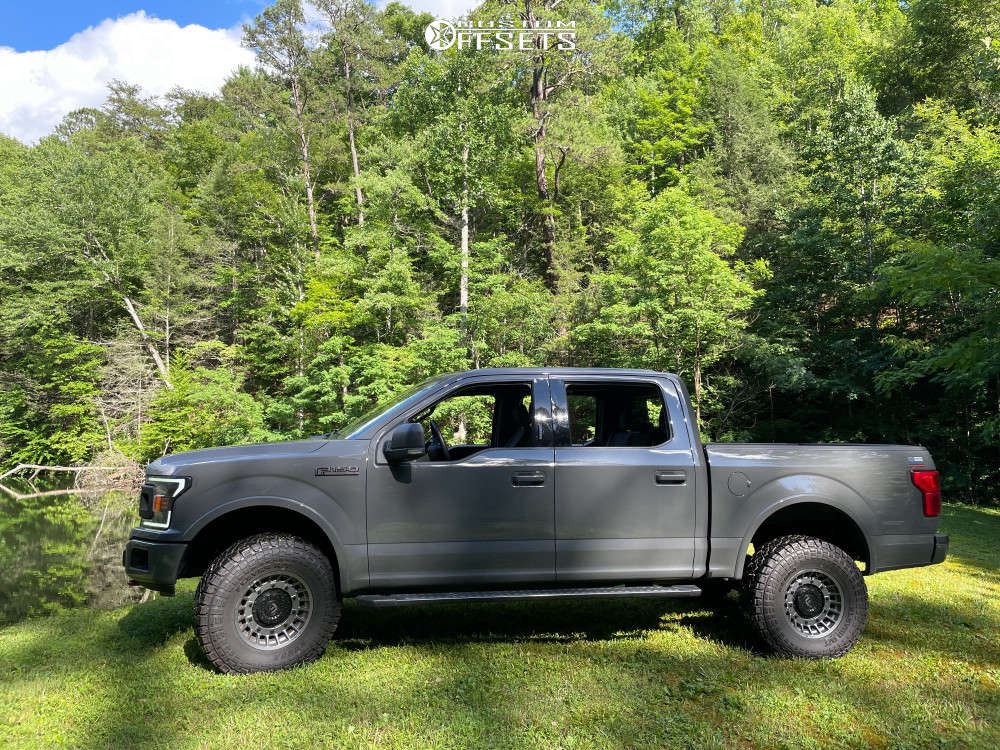 2020 Ford F-150 with 17x9 1 Fuel Militia and 35/12.5R17 Kenda Klever R ...