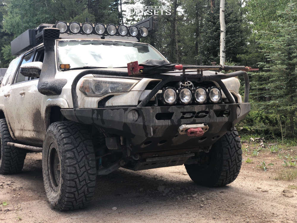 2015 Toyota 4Runner with 17x8.5 -31.75 Black Rhino Reno and 315/8.5R17 ...