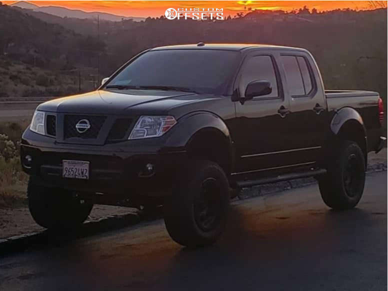 2018 Nissan Frontier with 18x9 0 American Racing Ar201 and 32/11.5R18 ...