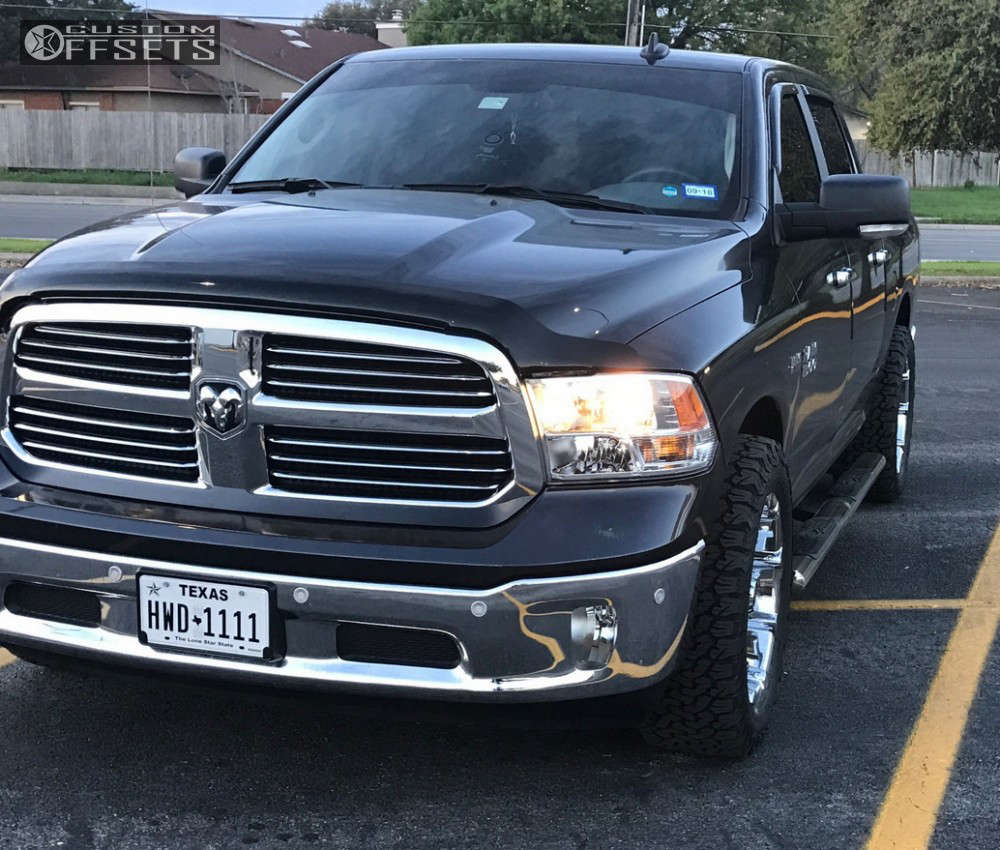 2016 Ram 1500 with 20x9 -12 XD Badlands and 305/55R20 BFGoodrich All ...