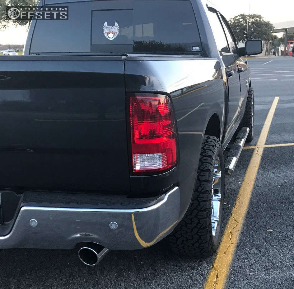 2016 Ram 1500 with 20x9 -12 XD Badlands and 305/55R20 BFGoodrich All ...