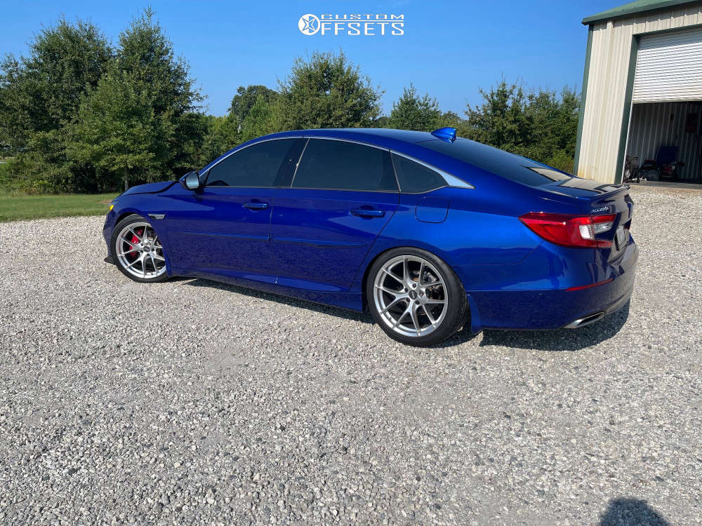 2019 Honda Accord with 19x9.5 35 ESR Rf2 and 275/35R19 Firestone ...