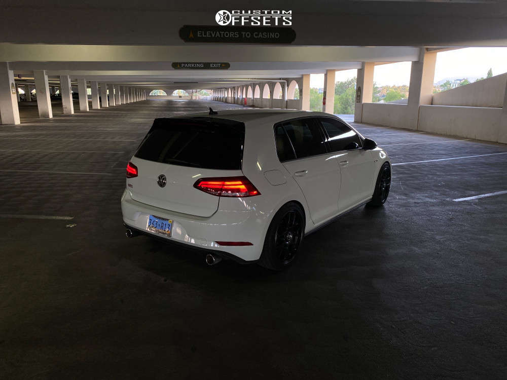 2021 Volkswagen GTI with 18x8.5 35 Fifteen52 Apex and 235/40R18 ...