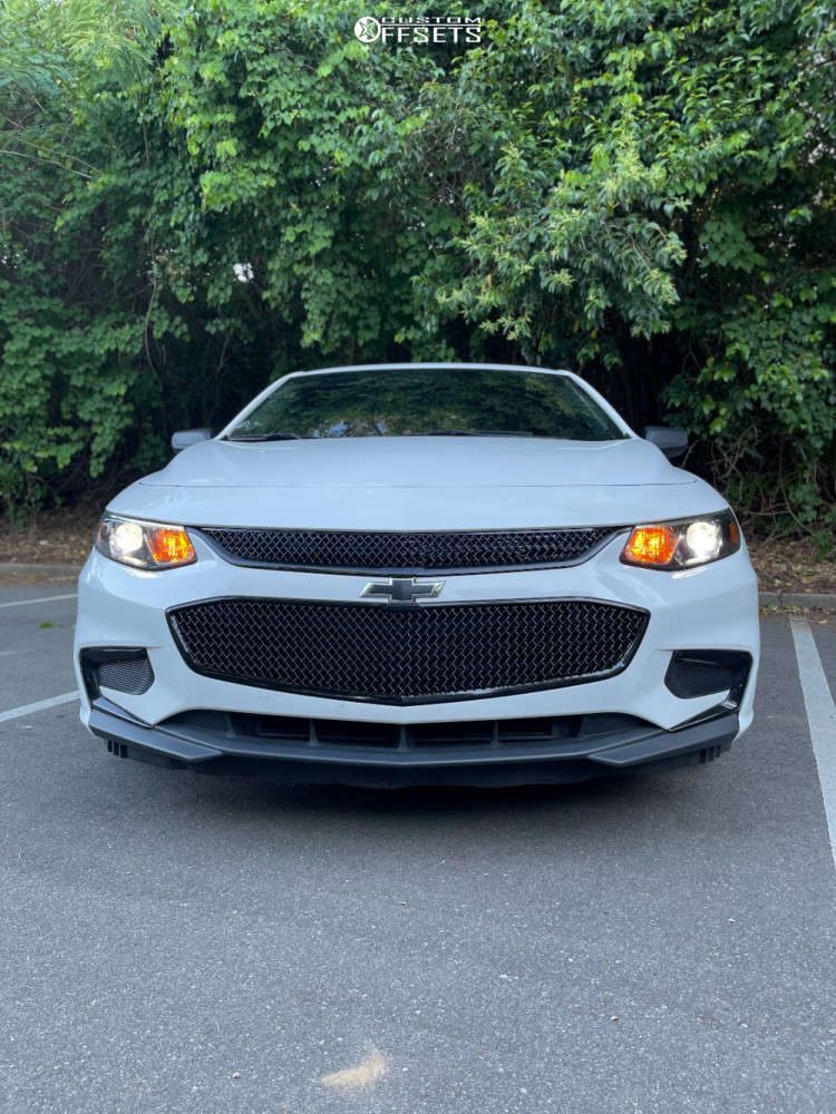 2018 Chevrolet Malibu with 20x9 35 Asanti Black Abl-13 and 245/35R20 ...