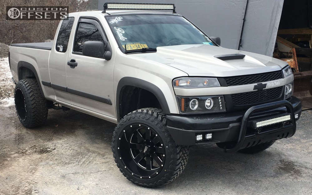 2006 Chevrolet Colorado with 20x12 -44 Moto Metal Mo962 and 285/50R20 ...