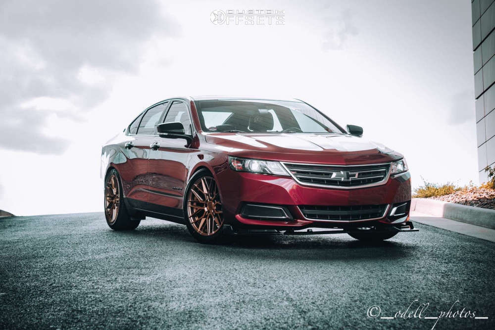 2016 Chevrolet Impala with 19x9.5 44 Niche Gamma and 275/40R19 Toyo ...