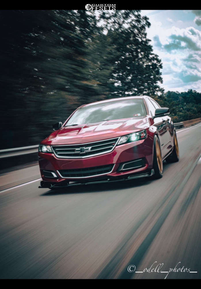 2016 Chevrolet Impala with 19x9.5 44 Niche Gamma and 275/40R19 Toyo ...