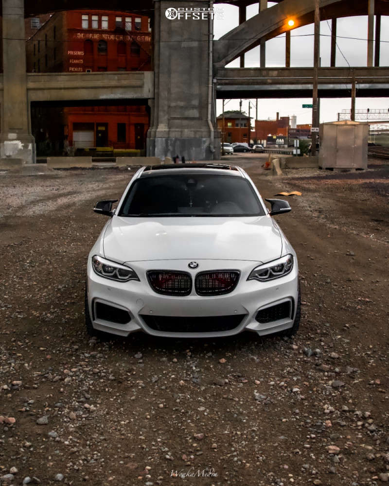 2018 BMW M240i XDrive with 19x8.5 35 BBS Ci-r and 245/35R19 Michelin Pilot Sport A/s 3 and Stock ...