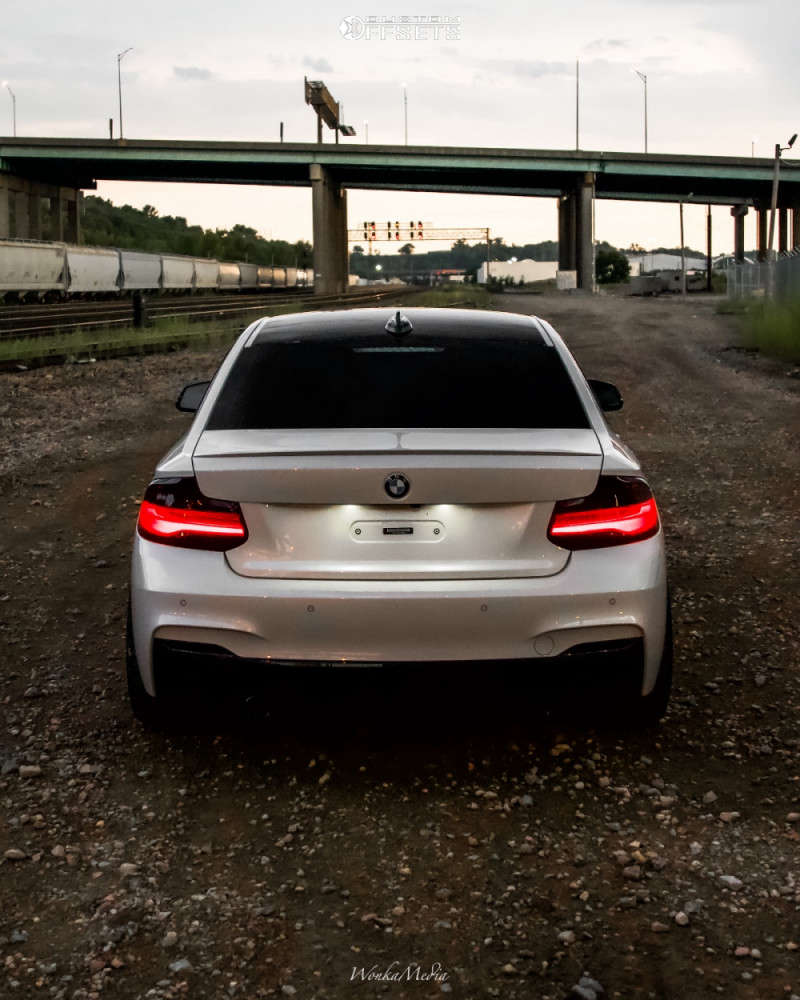 2018 BMW M240i XDrive with 19x8.5 35 BBS Ci-r and 245/35R19 Michelin Pilot Sport A/s 3 and Stock ...