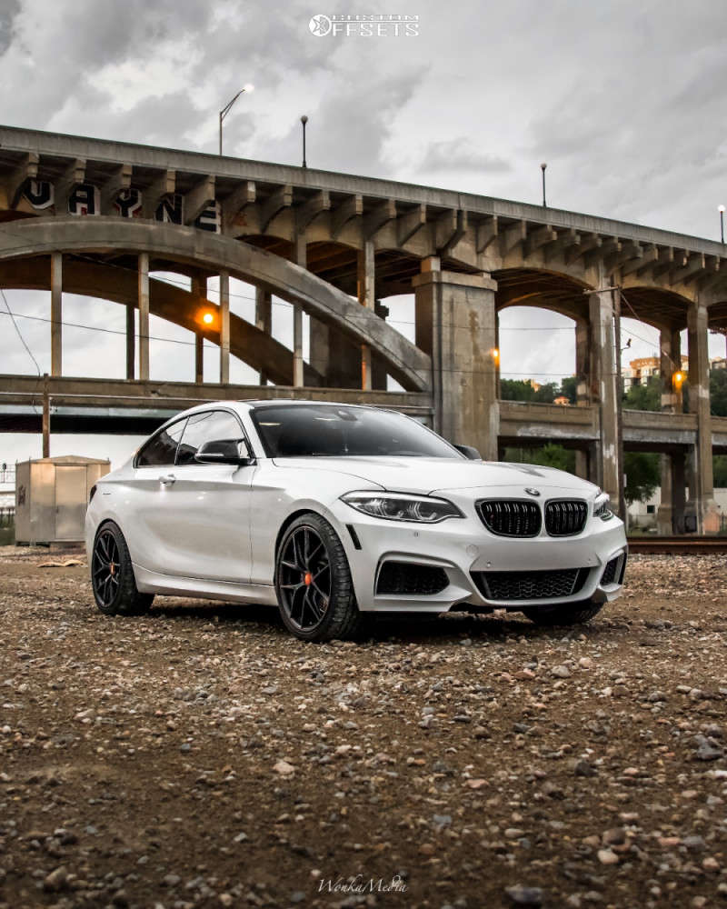 2018 BMW M240i XDrive with 19x8.5 35 BBS Ci-r and 245/35R19 Michelin Pilot Sport A/s 3 and Stock ...