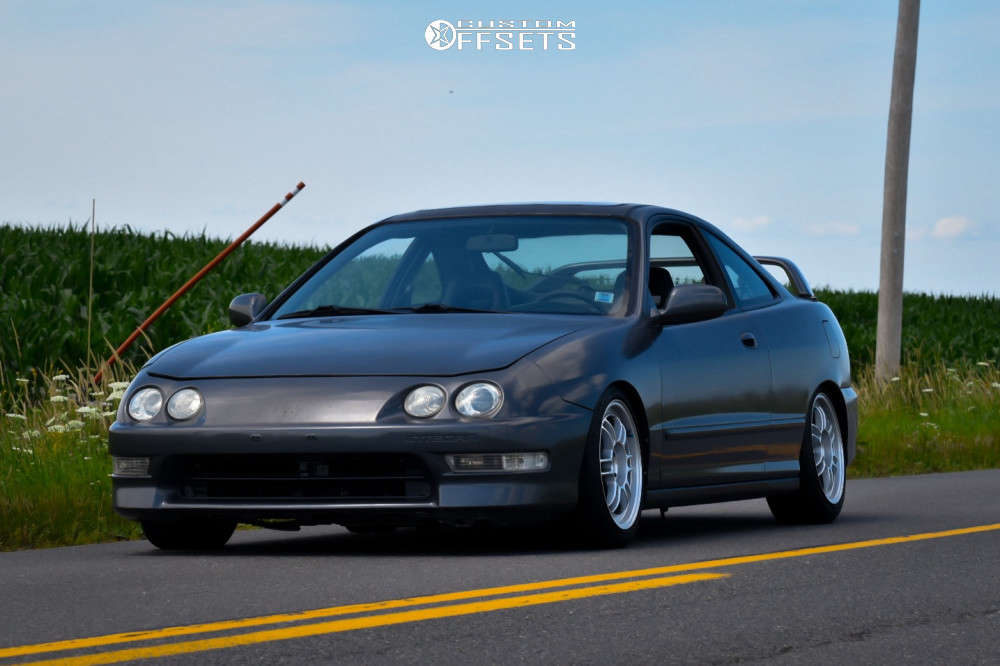 2000 Acura Integra Nearly Flush Coilovers | Custom Offsets