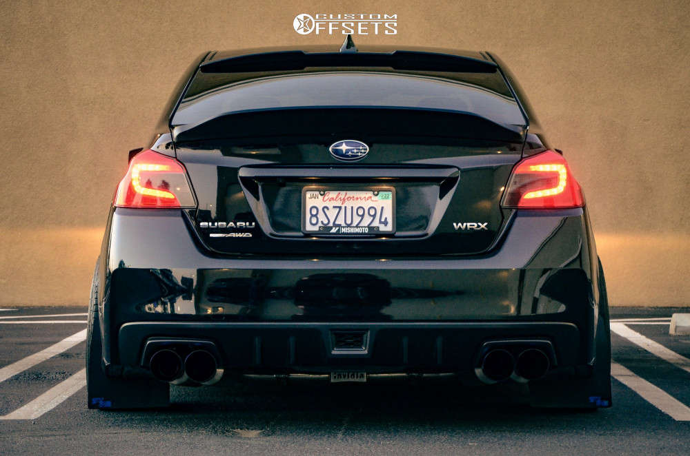 2019 Subaru WRX with 18x9.5 10 Cosmis Racing Xt-206r and 225/40R18 ...