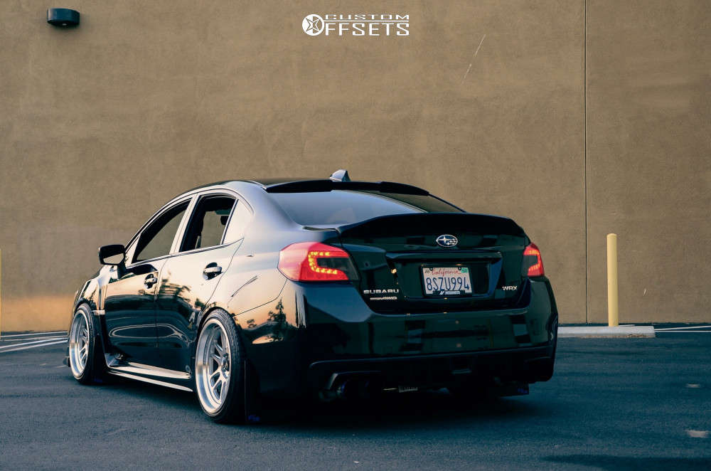 2019 Subaru WRX with 18x9.5 10 Cosmis Racing Xt-206r and 225/40R18 ...