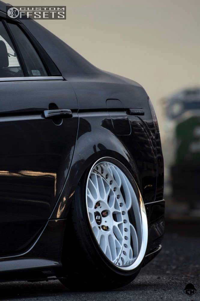 2004 Acura TL with 18x9 -4 Work VS XX and 205/40R18 Nitto Neo Gen and ...