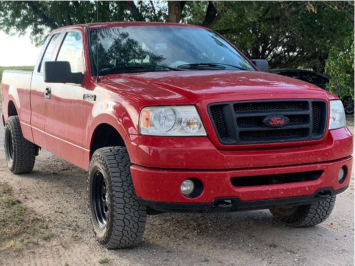 2008 Ford F-150 with 17x9 -12 Vision Soft 8 and 33/12.5R17 Falken ...